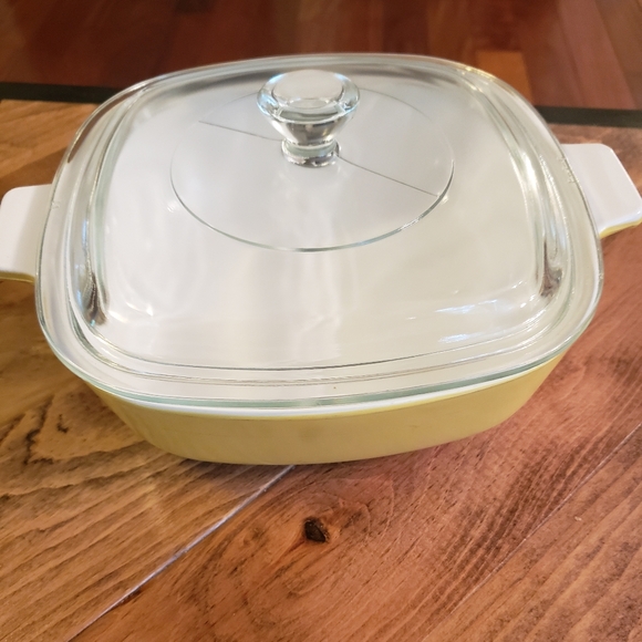 Corningware | Kitchen | Vintage Pb Harvest Yellow Gold 1 Qt Corning ...